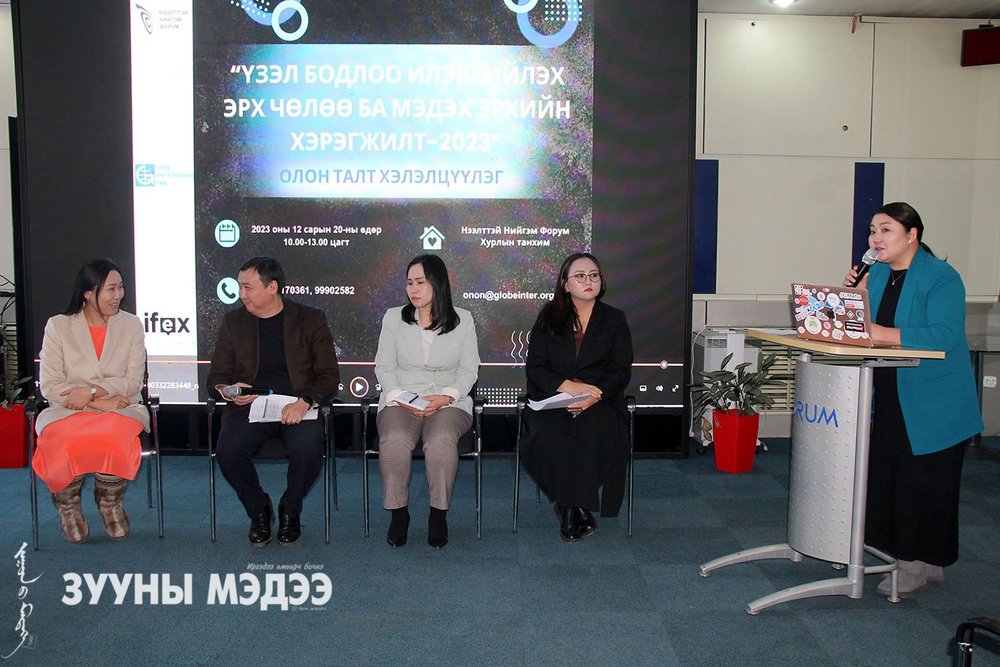 “Үг хэлэх үзэл бодлоо илэрхийлэх эрх чөлөө өмнөх жилүүдээс дордсон байна”
